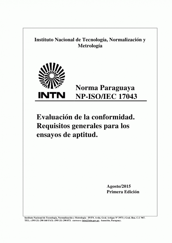 NP-ISO/IEC 17043 | My Website